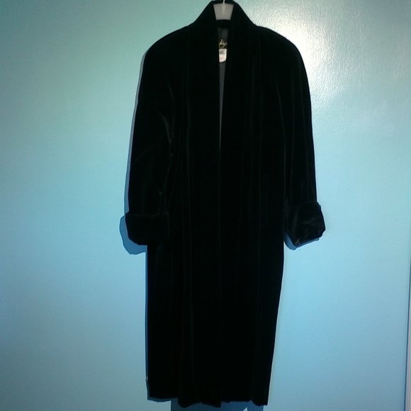 JS Collections | Jackets & Coats | Js Collections Black Cape Size Lg ...